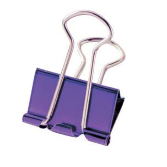 Baumgartens Designer Binder Clips Metallic Medium Hexagonal Tub Display ...