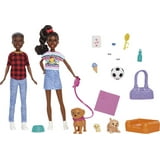 Barbie Kid's It Takes Two Doll Set with Brother & Sister Dolls, 3 Pet ...