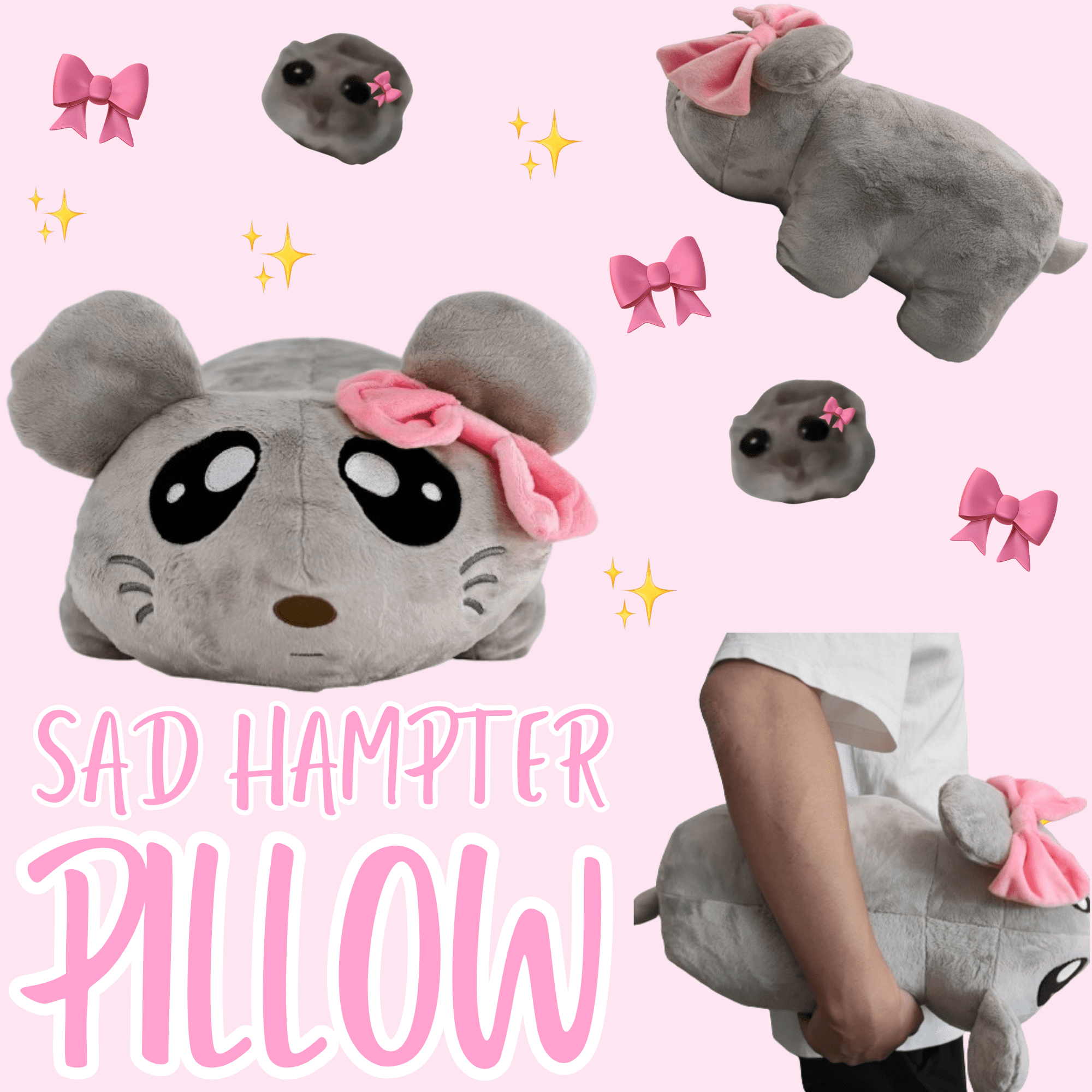 Sad Hampter Pillow - Walmart.ca