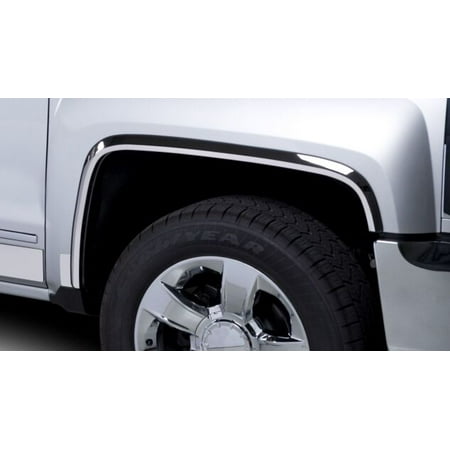 Putco Fender Trim 97110 Full Wheel Well; Polished; Stainless Steel; 1.5 ...