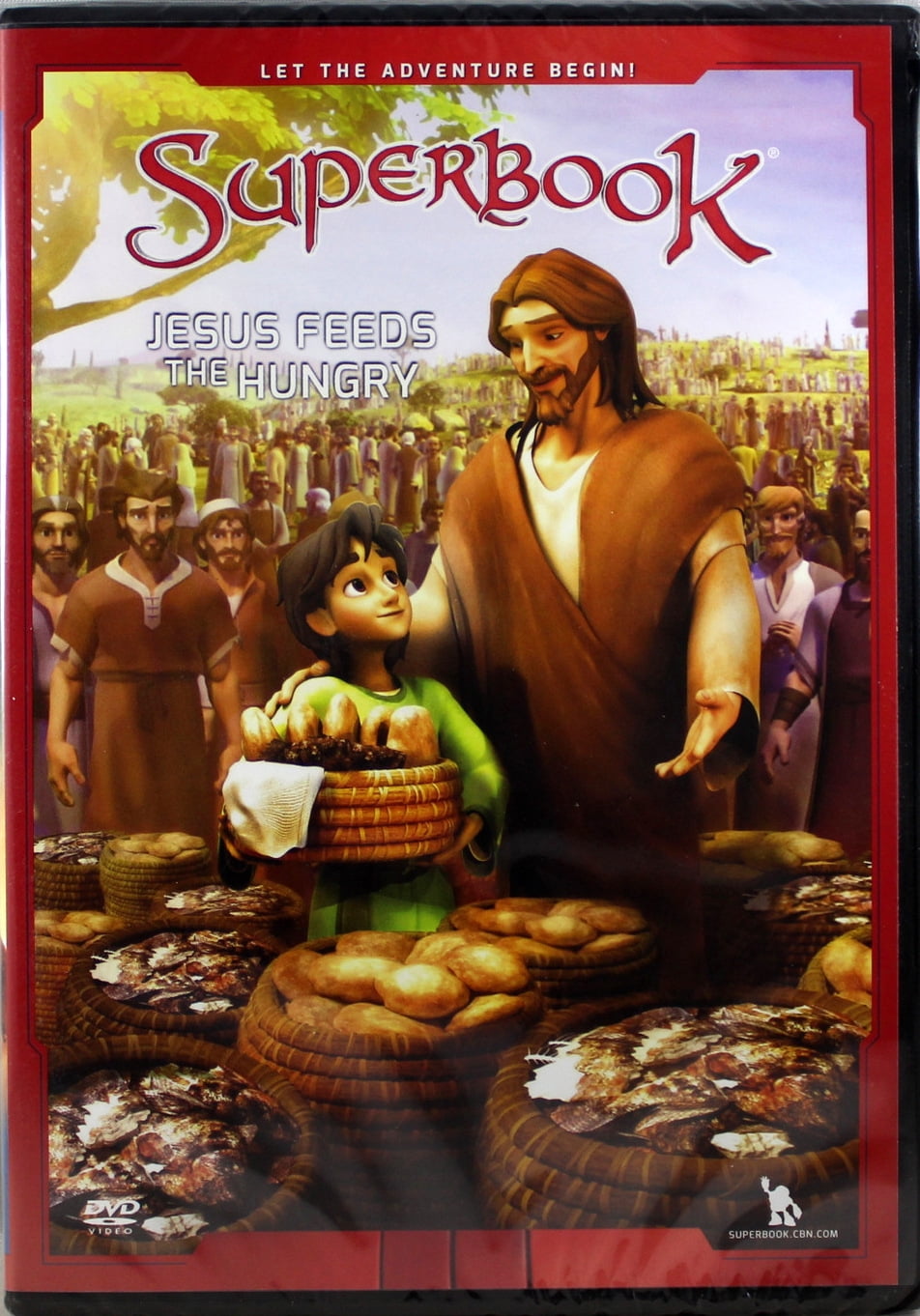 Superbook Season 3 Jesus Feeds the Hungry NEWDVD Chris Joy Gizmo ...