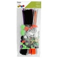 Essentials By Leisure Arts Jumbo Halloween Craft Pack 300pc - Chenille ...