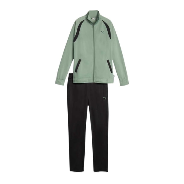 Conjunto Puma Tricot Op para Mujer 675234-44 verde L Puma 675234-44 ...