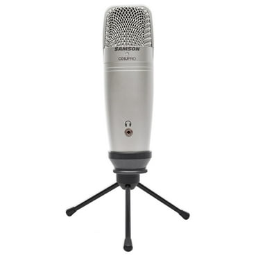 Samson C01U Pro USB Microphone Recording Streaming Mic+Audio Technica ...