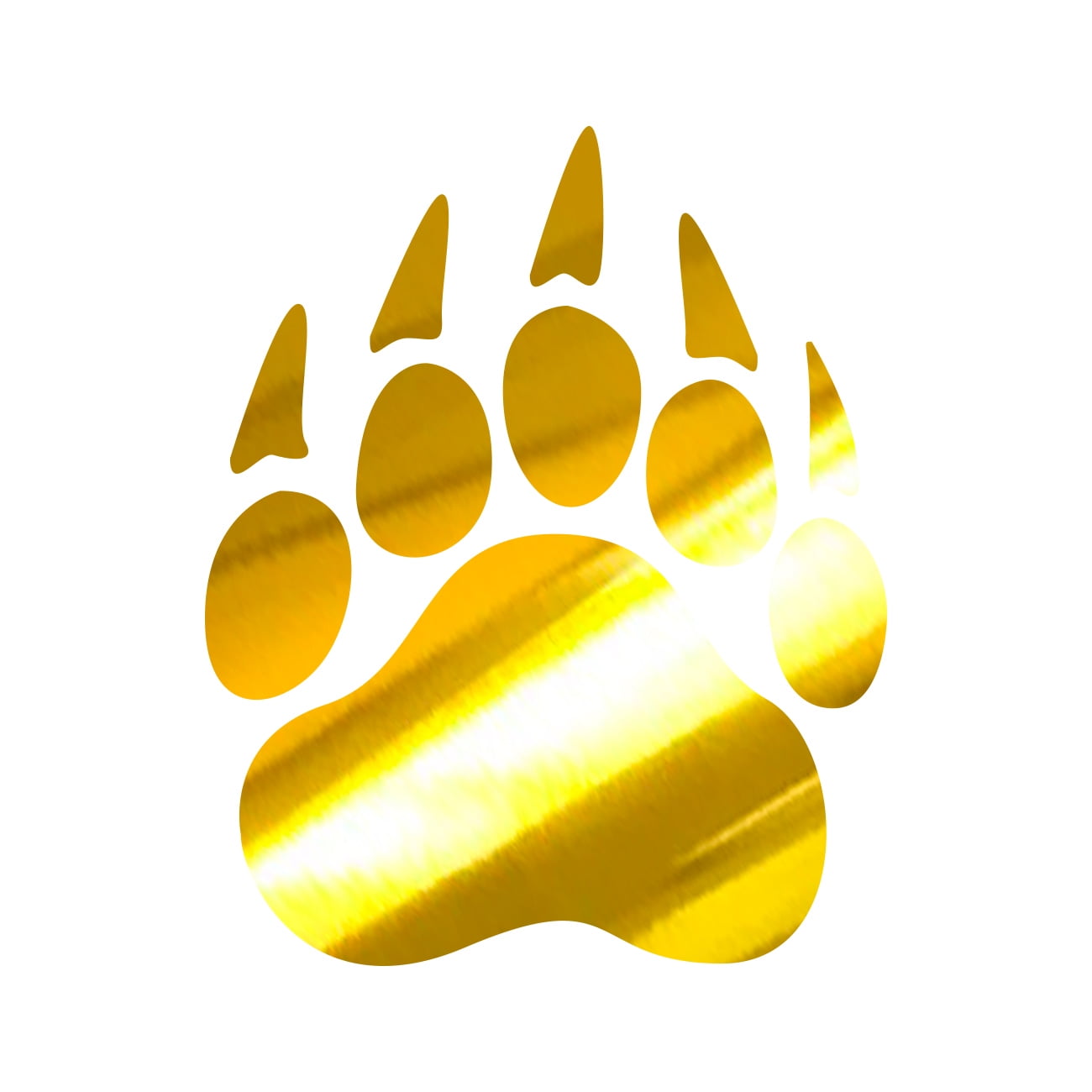 Bear Claw Sticker Decal Die Cut - Self Adhesive Vinyl - Weatherproof ...