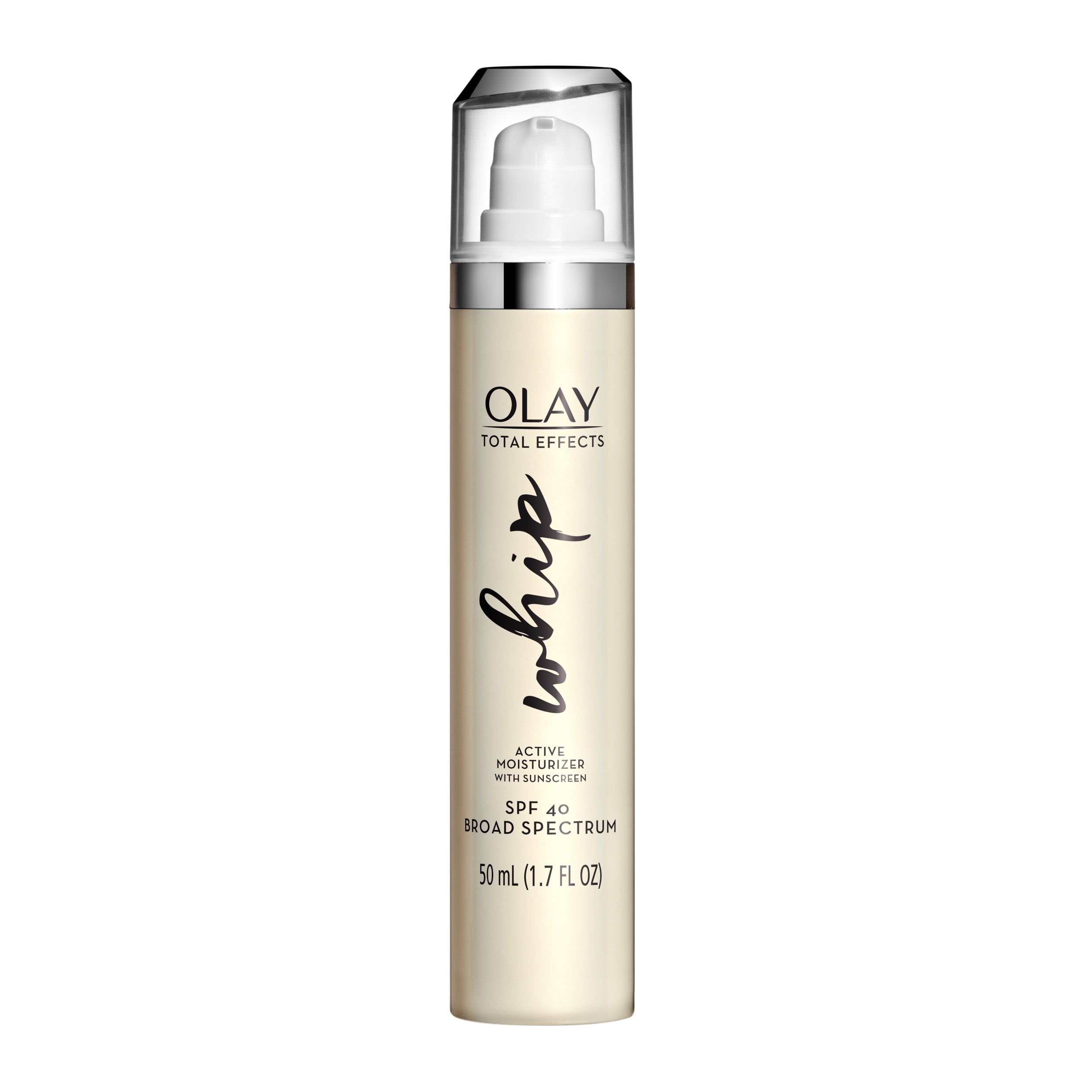 Olay Total Effects Whip Face Moisturizer with Sunscreen - SPF 40 - 1.7 ...