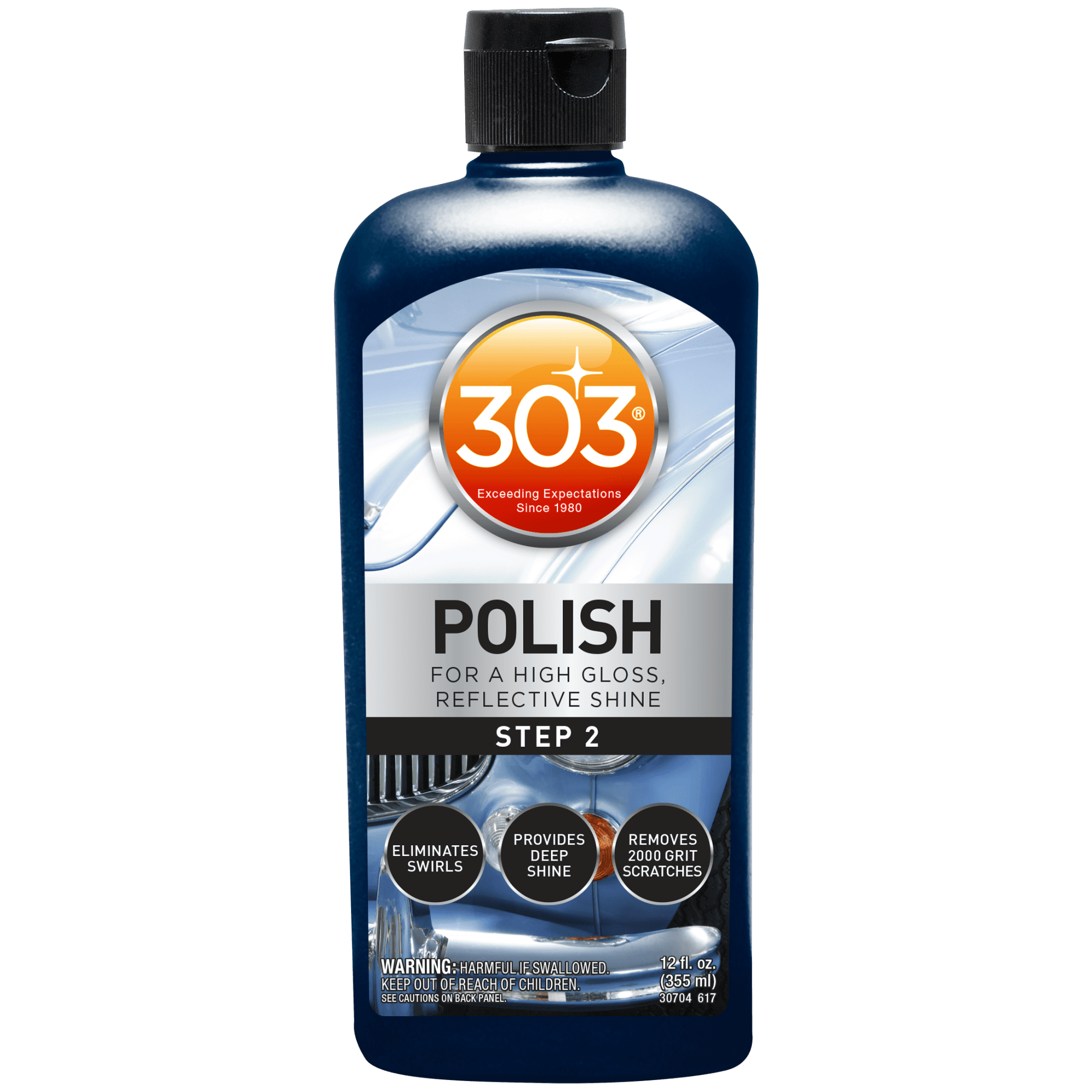 303 Polish - For High Gloss, Reflective Shine - Eliminates Swirls ...