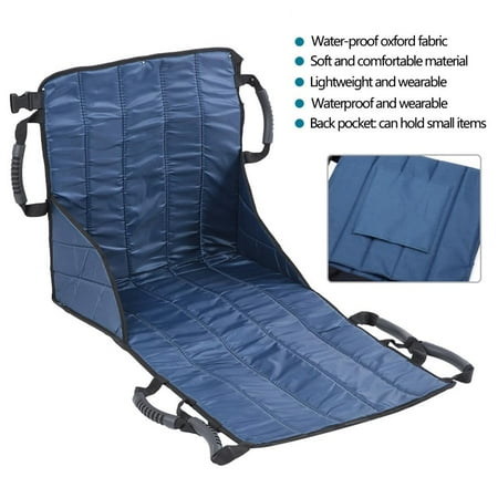 Patient Lift Sling Transfer Seat Pad Medical Mobility Wheelchair ...