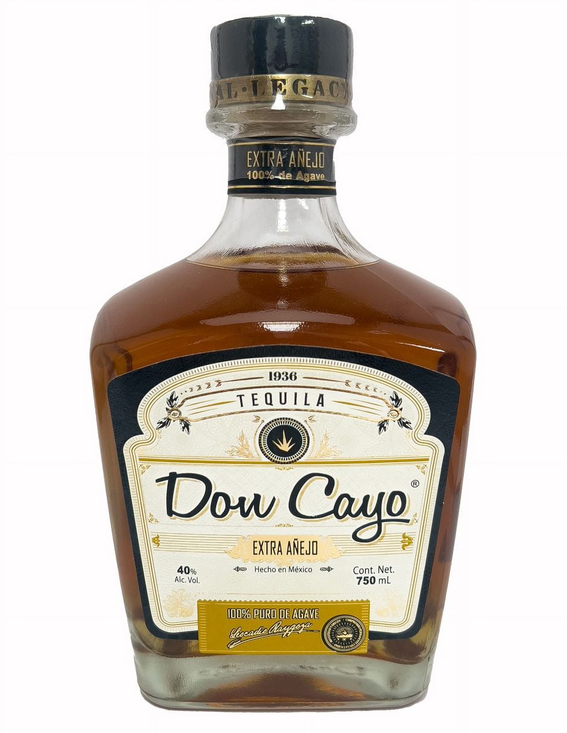 Tequila Don Cayo Extra Añejo 750 ml Don Cayo Extra Añejo | Walmart en línea