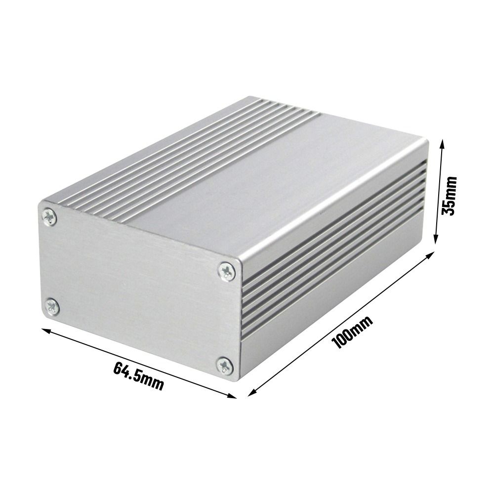 Mini Aluminium Tool 100*64.5*35mm Electronic Project Box Enclosure Case ...