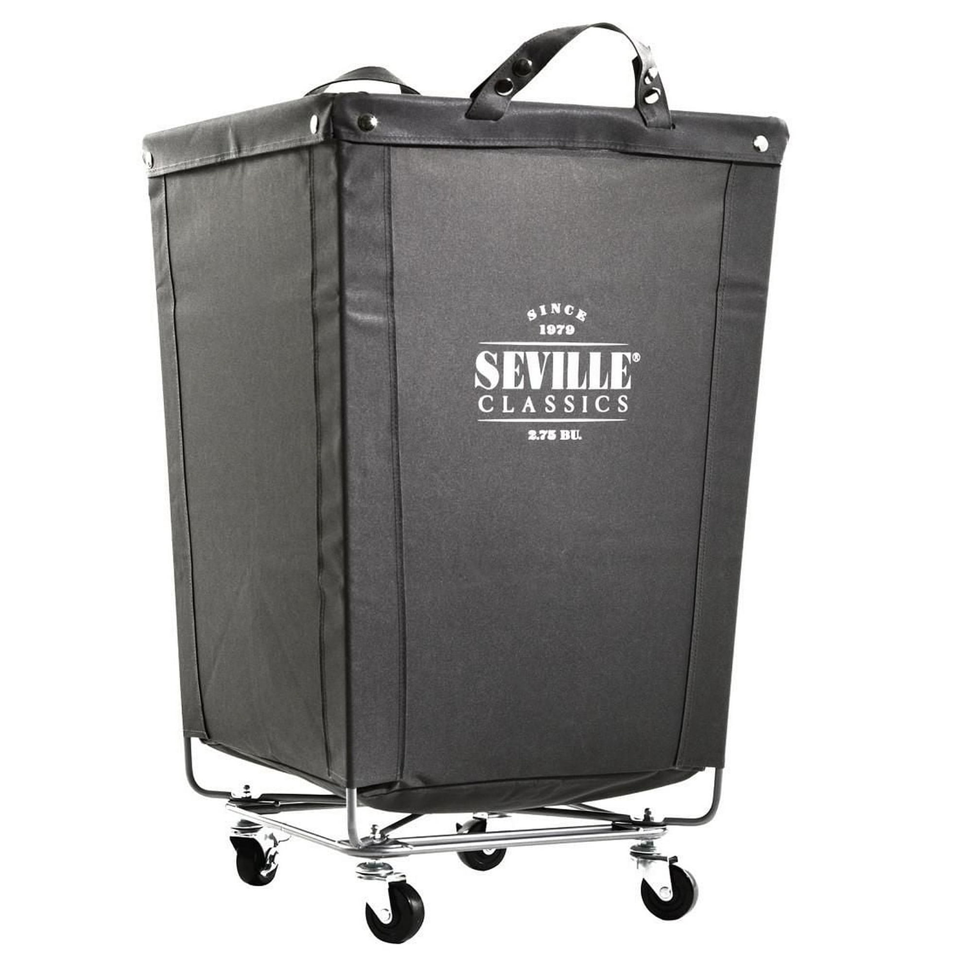 Click here for Seville Classics Heavy-Duty Laundry Hamper With Wh... prices