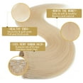 SEGO Clip in Hair Extensions 100% Real Remy Human Hair Full Head ...