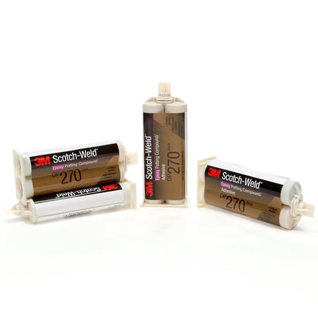 3M Scotch-Weld Epoxy Potting Compound DP270, Black, 48.5mL Duo-Pak ...