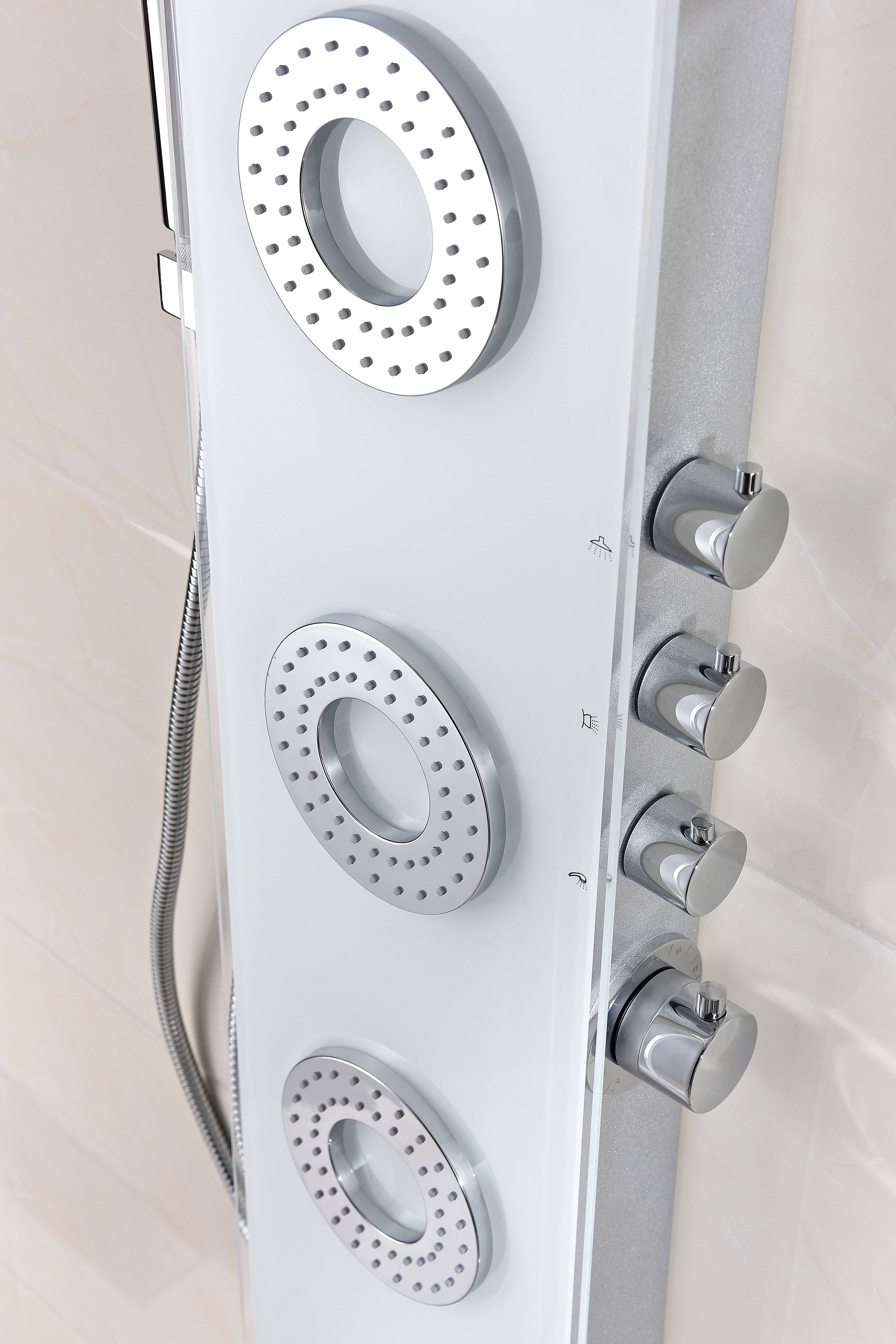 Buy Lynx 58 In 3 Jetted Full Body Shower Panel With Heavy Rain Shower
