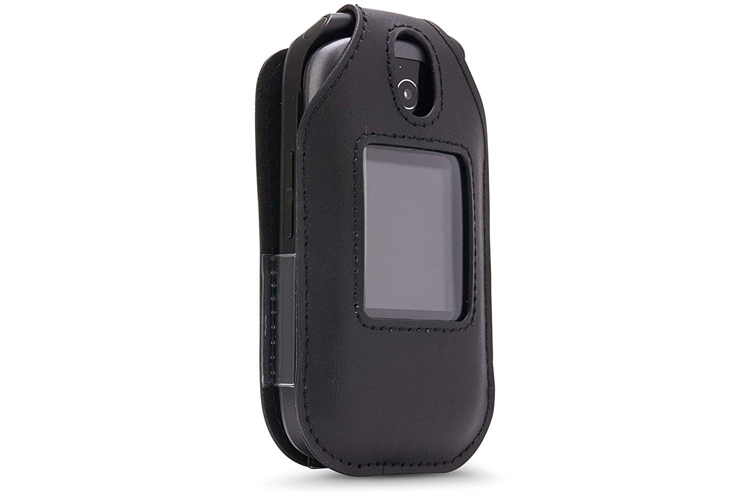 BELTRON Leather Fitted Case For Consumer Cellular Link Z2332 Flip Phone BELTRON Leather Fitted Case For Consumer Cellular Link Z2332 Flip Phone