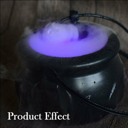 Halloween Cauldron Maker Smoke Fog Machine Led Witch Halloween Smoke ...