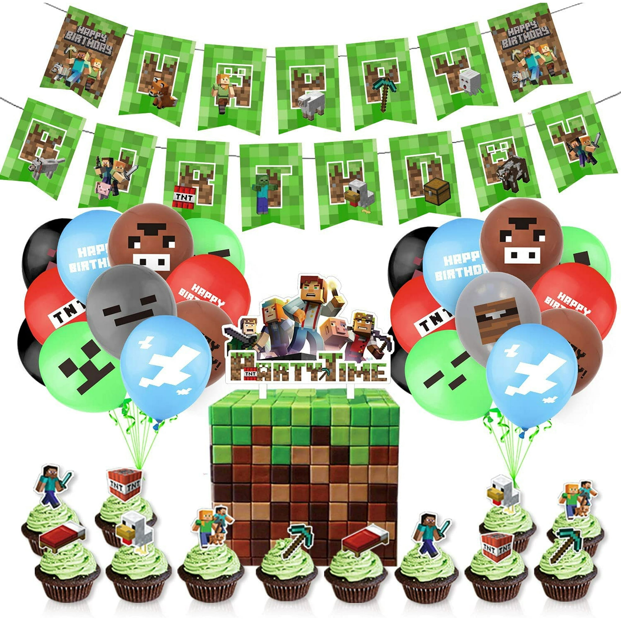 Minecraft Cake Toppers