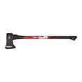 Hyper Tough 3.5 lb. Single Bit Axe with Double Injection Fiberglass 34 ...