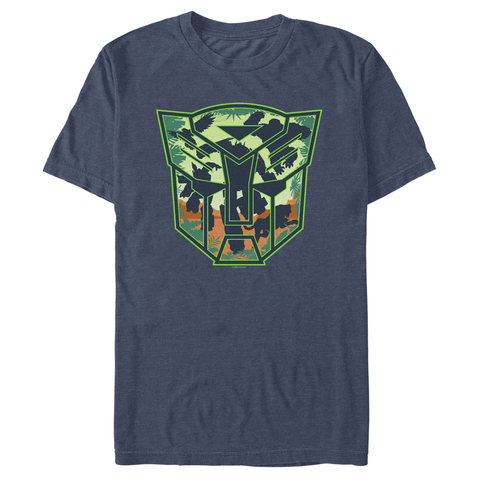 Men's Transformers: Rise of the Beasts Autobot Jungle Logo Graphic Tee ...