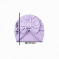 eczipvz Baby Girls Hair Bow Turban Hat, Top Bowknot Head Wrap Beanie ...