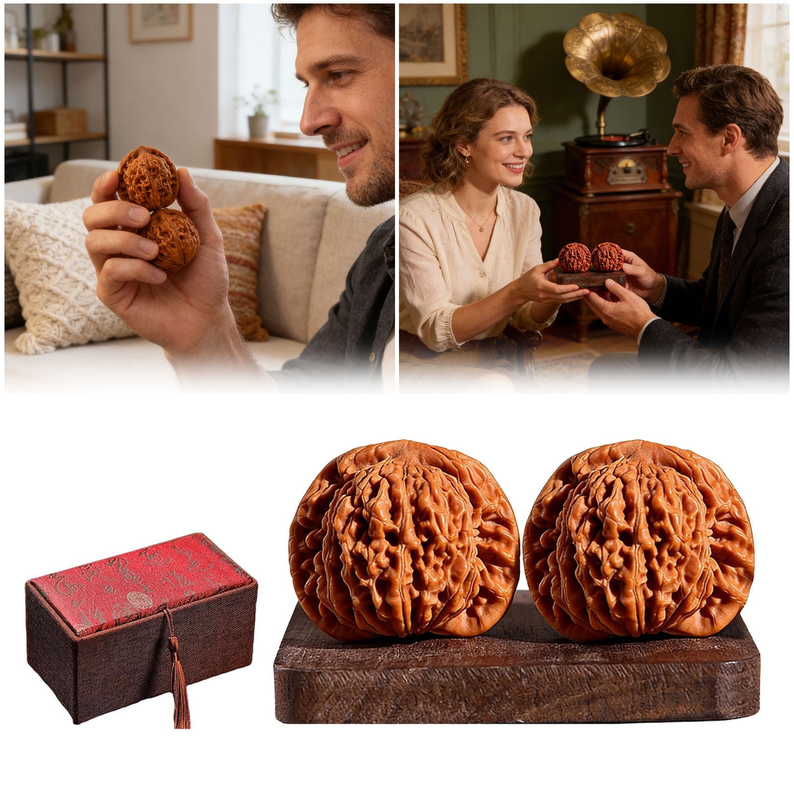 Click here for Liangrixian Natural Wenwan Walnuts - Authentic Pai... prices