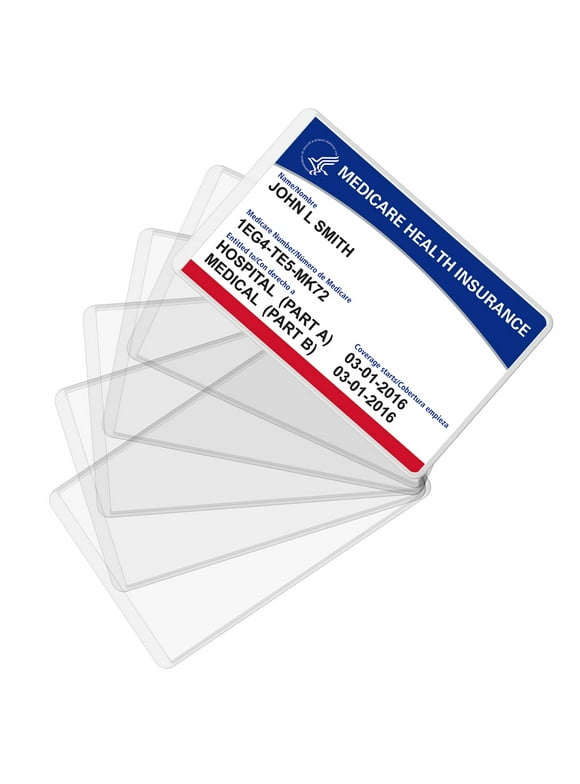 Plastic Credit Card Sleeves