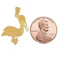 14k Yellow Gold Pelican Pendant - Walmart.com