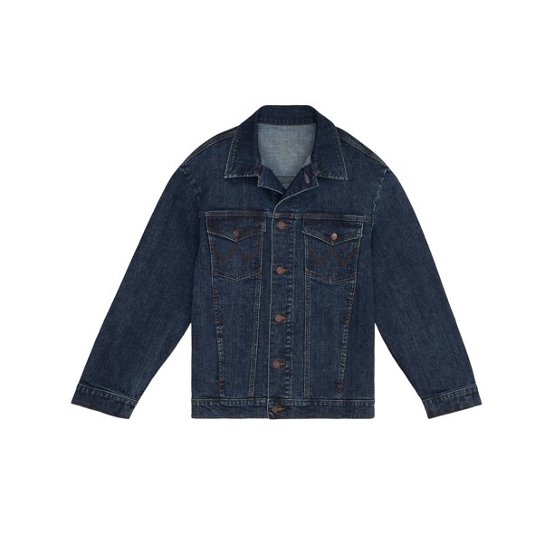 Wrangler Men's Denim Trucker Jacket - Walmart.com