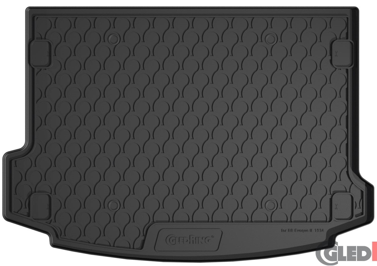 GledringUSA Custom Fit Cargo Mat For Land Rover Range Rover Evoque 2020 ...