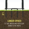 Colwelt 3.5'' Spike Lawn Aerator, Aerator For Soils and Lawns, Soil ...