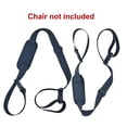 (2 Pack) Easy Adjustable Beach Chair Carry Strap, Folding Chair ...