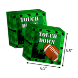 First Down Football 1st Birthday Party Supplies 64 Piece Tableware Set ...