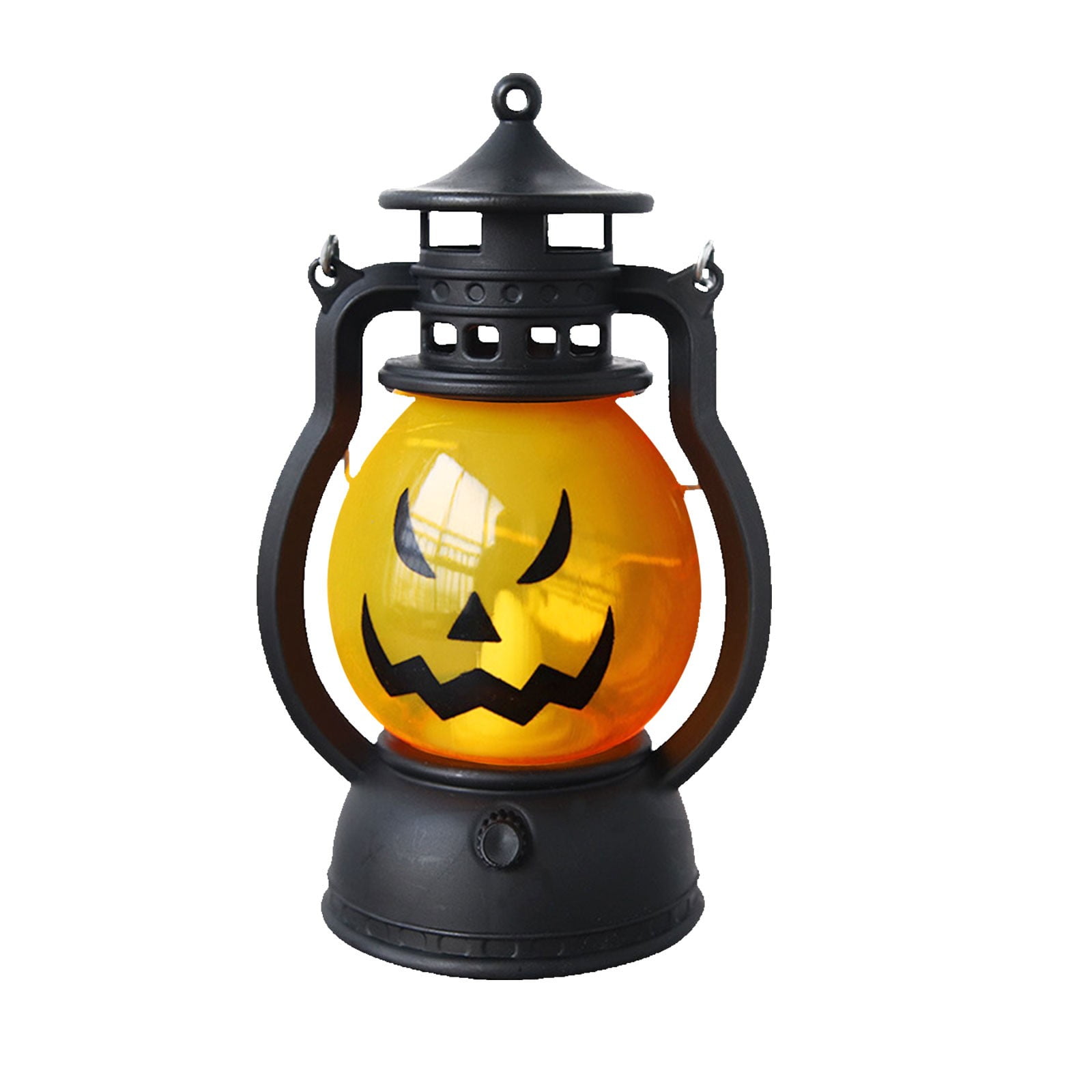 OAVQHLG3B Pumpkin Lantern, Halloween Lantern Pumpkin Skull LED Pony ...