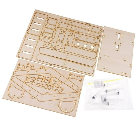 Model Handcraft Puzzle DIY Hydraulic Pressure Control Digger Toy ...