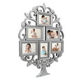 28x21 Sliver PVC Picture Frame Tree Wall Display for 4x6 Photos Multi ...