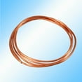 MOMOJIA Copper Soft Coil Tubing Round Seamless Pipe Soft Copper Tubing ...