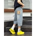 Boys Jeans Shorts Waistband Waist Quick Dry Y2K Boys Denim Shorts ...