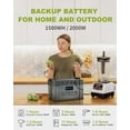 ALLPOWERS Eco S2000 Kit: 2000W Power Station & 2x SP035 200W Solar Panel - Walmart.com