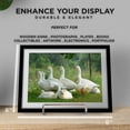 Tripar 4" Brass Plated Square Wire Display Stand for Plates, Artwork ...