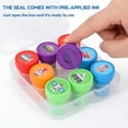 10Pcs Assorted Stamps Kid Stamp Set Self Inking Mini Stamp Cartoon ...