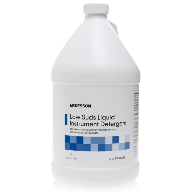 McKesson Low Suds Instrument Detergent, Low-Foaming Neutral pH Formula ...