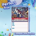 20x Robot Hero Adventure Dynamic Birthday Invitations and Envelopes ...