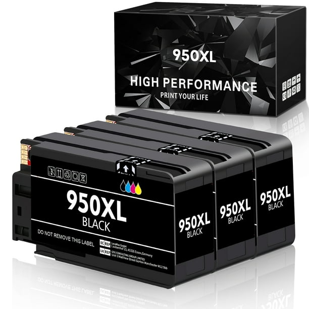 OfficeWorld 950XL Ink Cartridges Black compatible for OfficeJet Pro ...