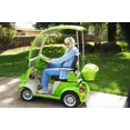 Four-Wheel Electric Golf Cart with Canopy Power-Buggy DX Scooter ...