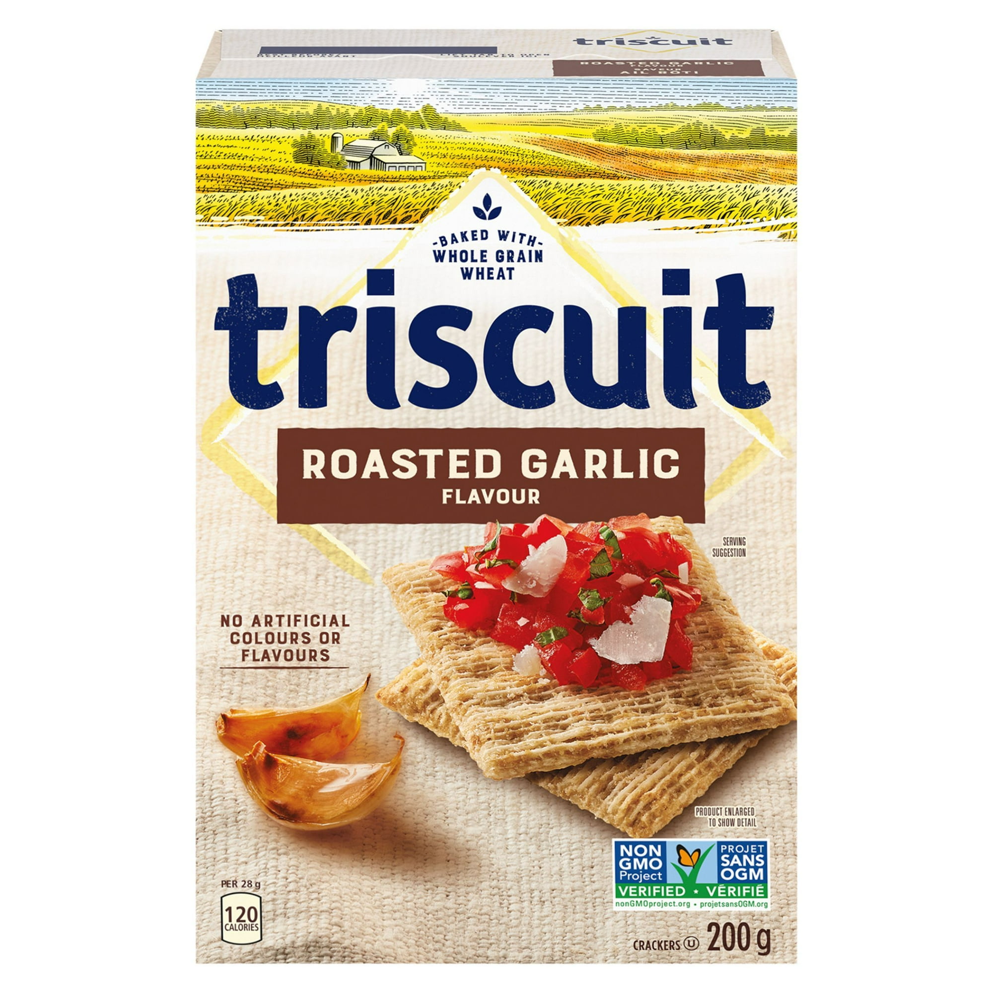 Click here for Christie Triscuit Roasted Garlic Crackers 200 G prices