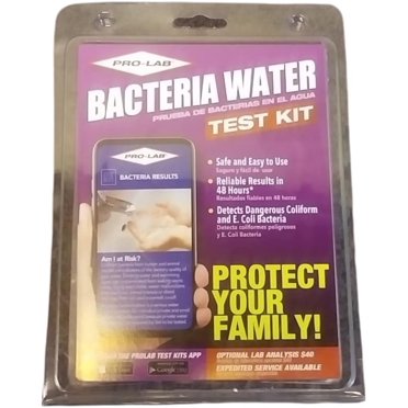 PRO-LAB TW120 Drinking Water Quality Test Kit: Bacteria, Alkaline, Lead ...