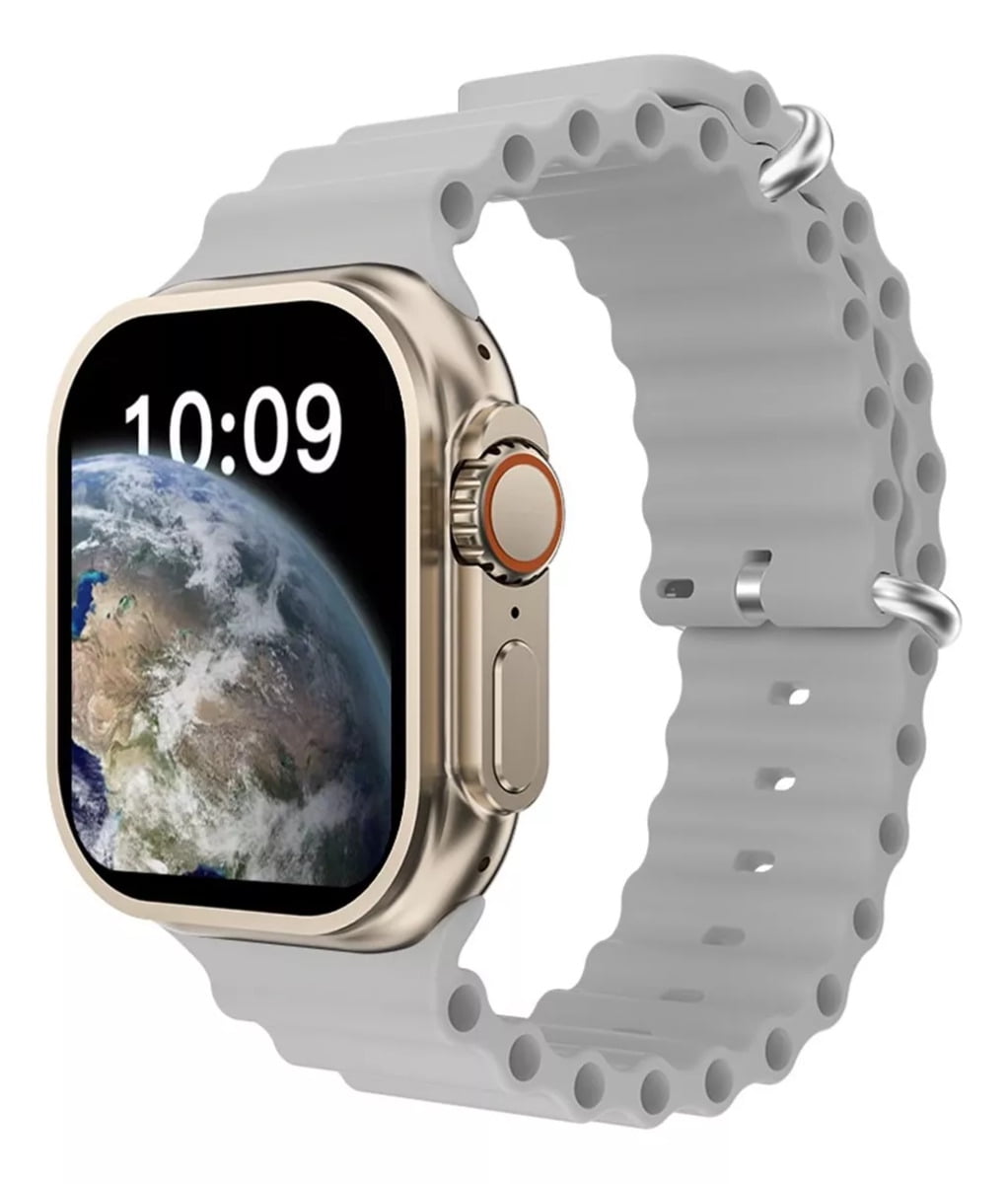 Reloj Inteligente Fralugio S800 Ultra Max con NFC Full Touch HD Gris ...