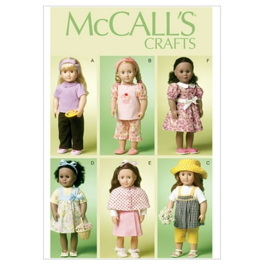 Simplicity 18" Doll Clothes Pattern, 1 Each - Walmart.com