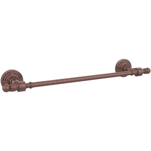 Retro Wave Collection 18-in Towel Bar in Antique Copper - Walmart.com