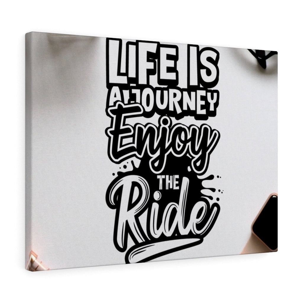 Inspirational Wall Art Enjoy The Ride Wall Art Motivational Motto ...